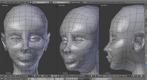 Need Help On Human And Face Topology Modeling Blender Artists Community