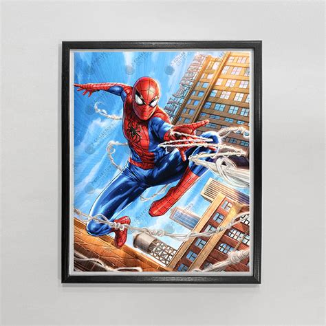 Spider Man With Great Responsibility Marvel Comics Premium Art Pri