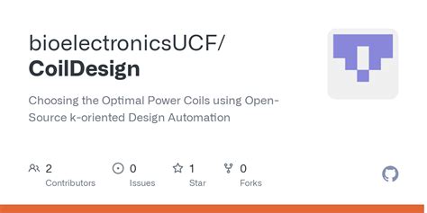 Github Bioelectronicsucf Coildesign Choosing The Optimal Power Coils