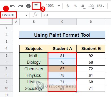 How To Copy And Paste Conditional Formatting In Google Sheets