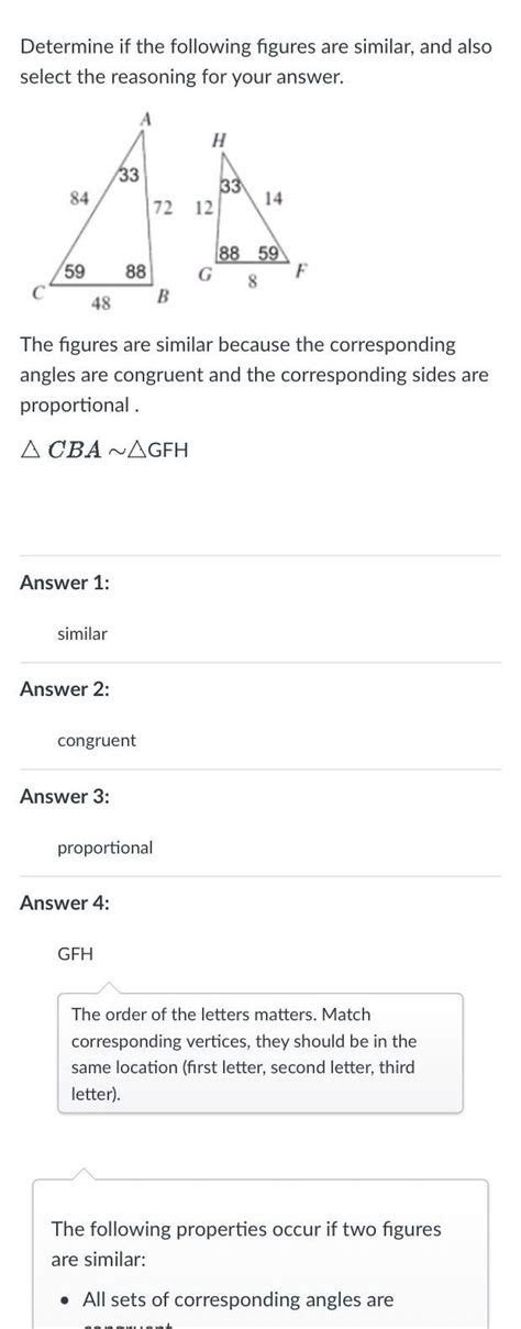 Answered Determine If The Following Figures Are Similar And Also Kunduz