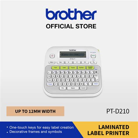 Brother Printer Label P Touch Pt D210 Hetero