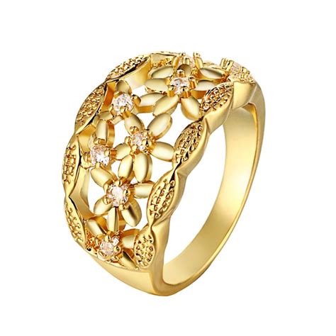 Engagement Golden Rings For Girls
