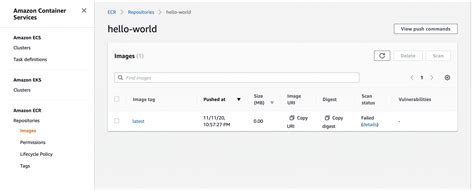 Running Docker Containers On Aws Ecs Upload Docker Images To Ecr