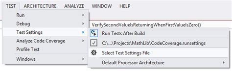 Anuraj How To Exclude Test Assembly From Code Coverage In Vs 2012
