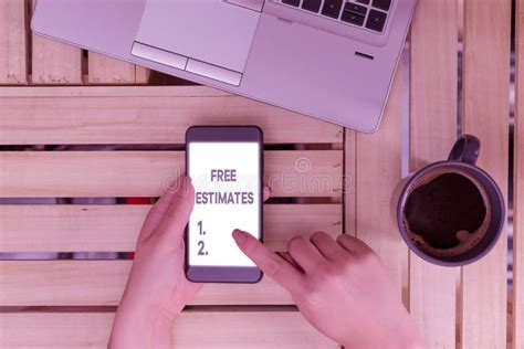 Handwriting Text Writing Free Estimates Concept Meaning Assess An Approximate Calculation Or