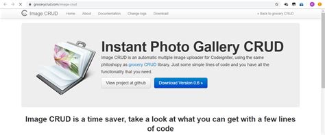 ZenZen Tutorial Crud Codeigniter Image Meggunakana Grocery Crud