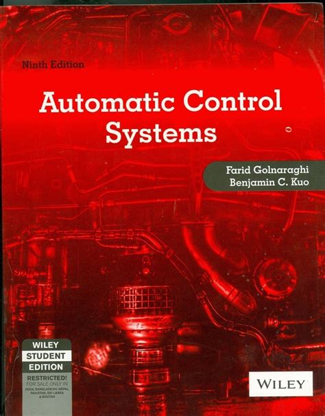 Automatic Control Systems 9 Edition Buy Automatic Control Systems 9 Edition By Farid