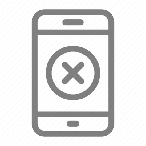 App Application Error Fail Failed Reject Icon