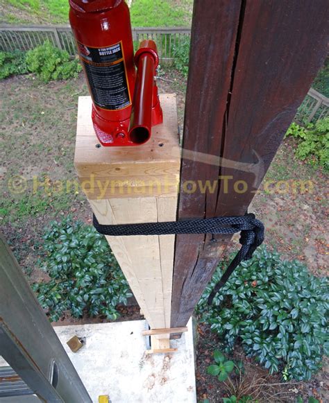 How To Replace A 6x6 Wood Deck Post HandyManHowTo