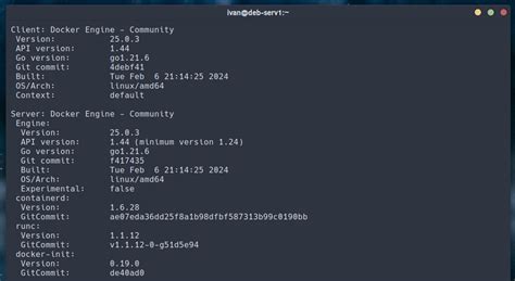 Установка Docker Engine на Linux сервер под управлением Debian Вороний блог