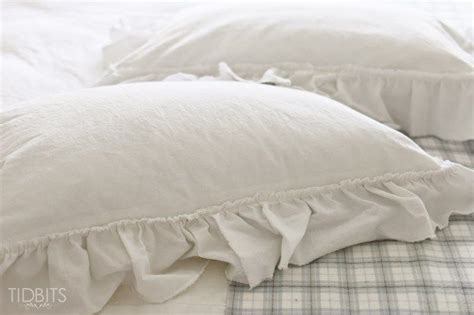 Ruffle Pillow Sham Tutorial Постельные принадлежности