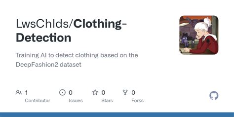 Github Lwschlds Clothing Detection Training Ai To Detect Clothing Based On The Deepfashion
