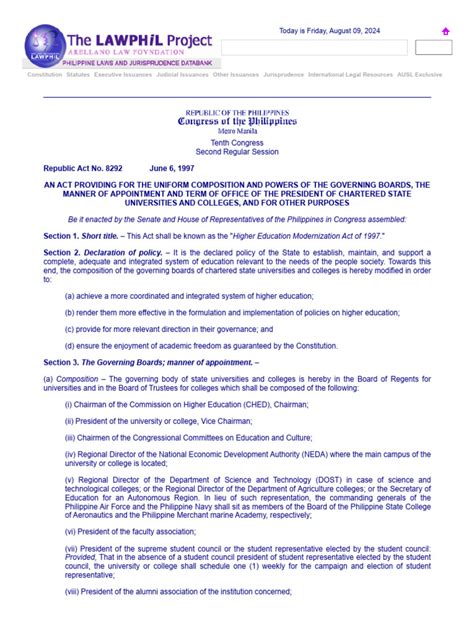 An Act Providing For The Uniform Composition And Powers Of The Governing Boards Pdf Board Of An Act Providing For The Uniform Composition And Powers Of The Governing Boards Pdf Board Of