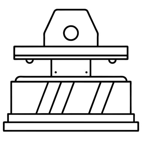 Grader Machine Outline Coloring Book Page Line Art Drawing Premium Ai Generated Vector