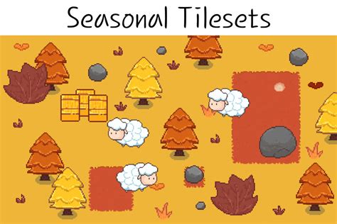 Seasonal Tilesets Abyssalhunter 2d Environments Unity Asset Store