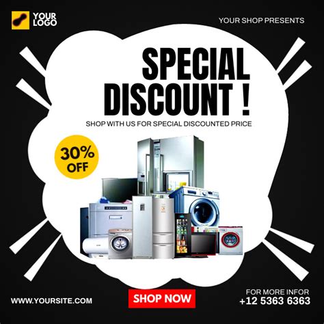 Special Discount Template Postermywall