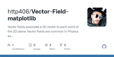 Github 406vector Field Matplotlib Vector Fields Associate A 2d