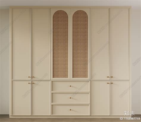 法式中古衣柜3d模型下载【id 1168987719】 知末3d模型网