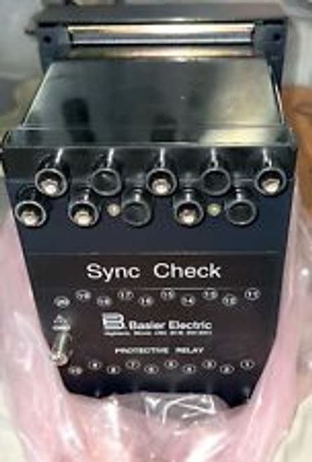 Basler Electric Be1 25 Sync Check Relay Seagulls Industrial