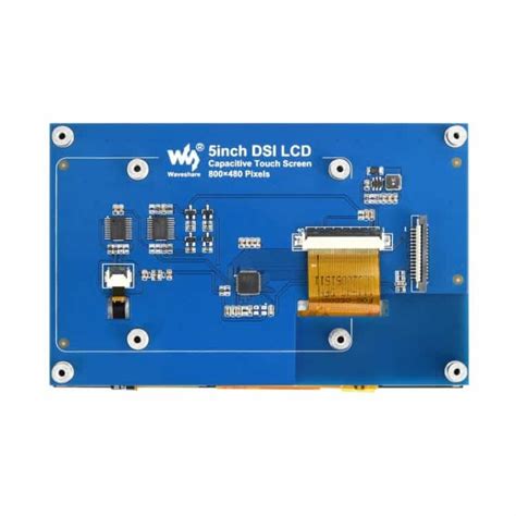 Ekran 5 Inča Za Raspberry Pi Lcd Displej 5” Dsi 800×480 Osetljiv Na Dodir Malina314