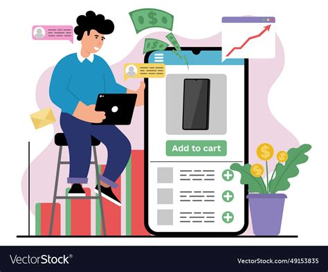 Digital Business Royalty Free Vector Image Vectorstock