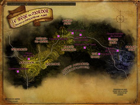 Prouesses Dimlad Morgul — Lotro Wiki