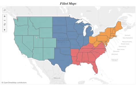 Tableau Charts Symbol And Filled Maps Data Vizzes