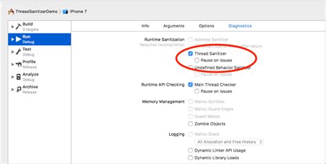Debugging Ios Data Race Excbadaccess Errors Using Thread Sanitizer
