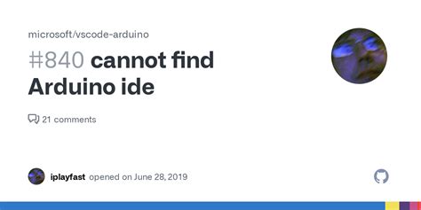 Cannot Find Arduino Ide Issue Microsoft Vscode Arduino GitHub