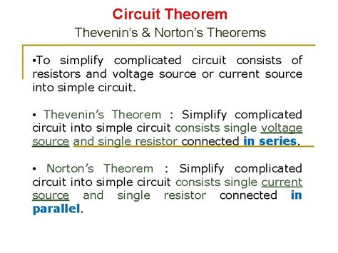 Chapter DC Circuit Theorem Circuit Analysis Introduction