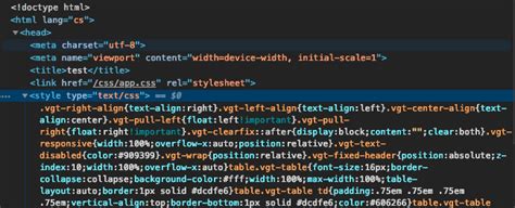 Injecting Unimported Css Issue Xaksis Vue Good Table Github