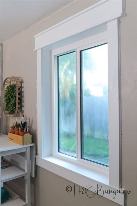 How To Make A Window Sill H2obungalow