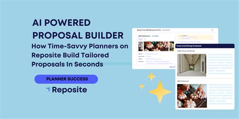 why time savvy planners are opting for reposite s ai proposal builder