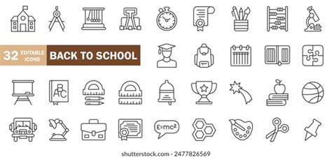 Icon School 사진 및 이미지 Shutterstock