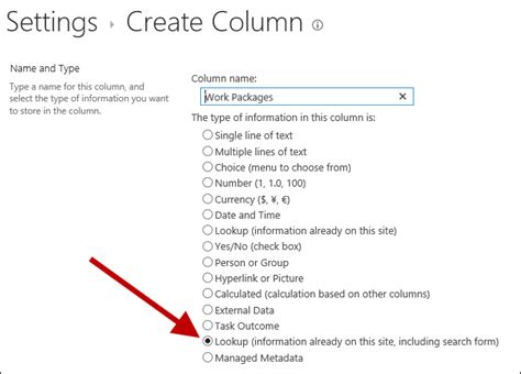 sharepoint enterprise missing lookup column including search form