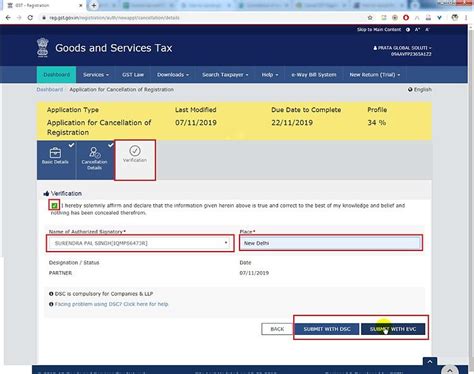 How To Cancel GST GST Registration