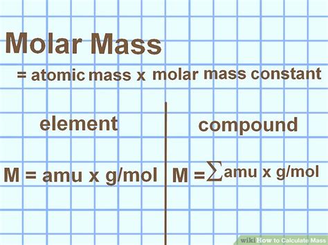 How To Calculate Mass 10 Steps With Pictures Wikihow