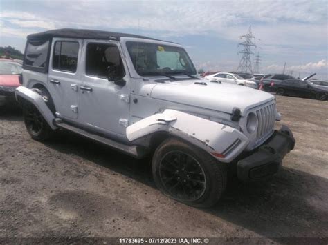 1c4jjxp61mw760106 2021 Jeep Wrangler Unlimited Sahara 4xe On Iaai Ca