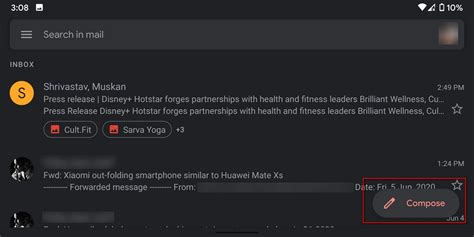 Gmails Teeny Tiny Compose Button Gets A Babe Bigger With The Latest Update