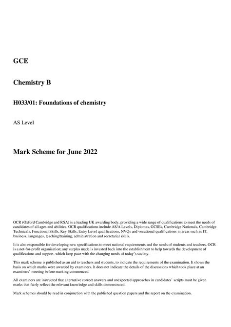 OCR A LEVEL MATHEMATICS MATHS B MEI H PAPER PURE MATHS AND MECHANICS JUNE MARKSHEME