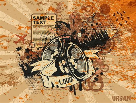 음악 포스터 벡터 Ai Eps Uidownload