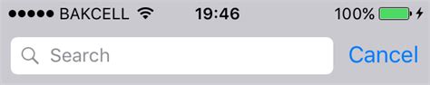 Ios Uisearchbar Expand Into Statusbar Programmatically Stack Overflow