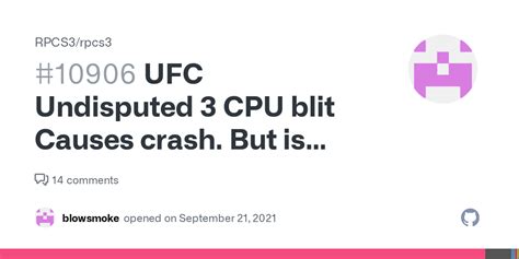 Ufc Undisputed 3 Cpu Blit Causes Crash But Is Needed For Textures
