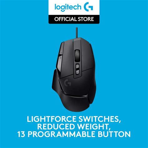 Promo Logitech G502 X High Performance Mouse Gaming Wired Hero 25k Dpi Black Diskon 50 Di