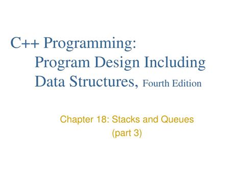 Ppt C Programming Program Design Including Data Structures Fourth Edition Powerpoint