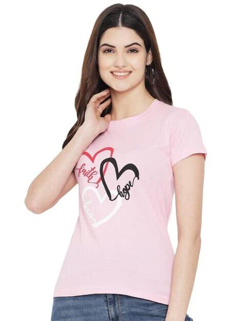 Premium Photo Pretty Woman Wearing Tshirt
