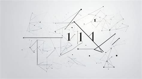 Abstract Mathematics Background Design Premium Ai Generated Image