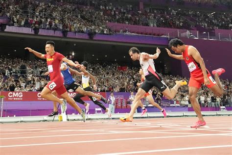 杭州亞運｜100米跑 謝震業葛曼棋膺男女飛人 星島日報