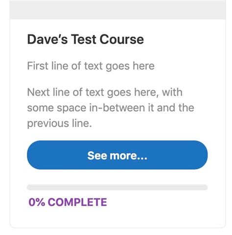 Formatting Short Descriptions In The Learndash Course Grid